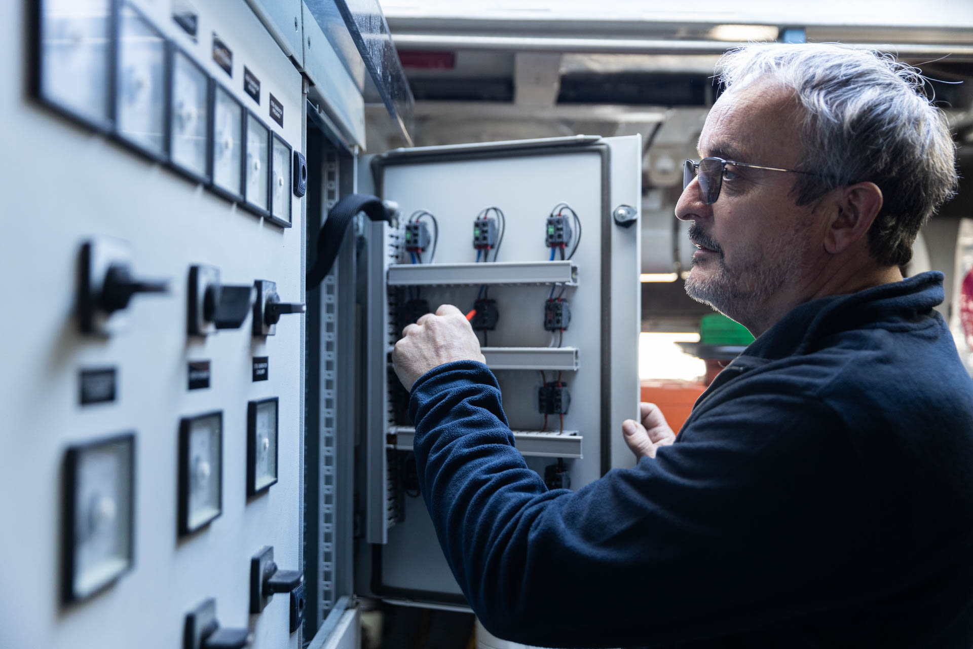 Super yacht electrical solutions at ptw Shipyard